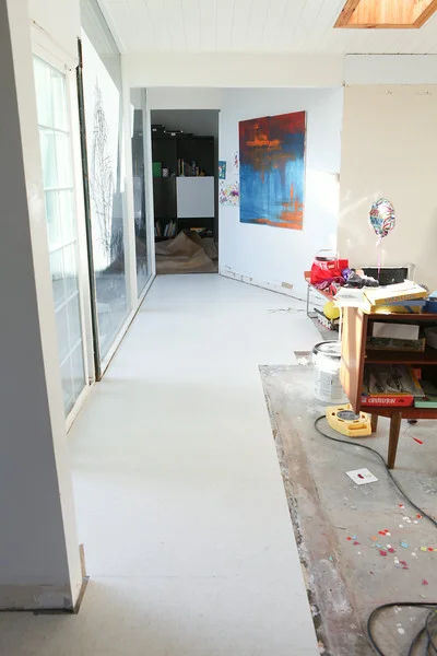 How to Install VCT Floor Tiles — Mid Century Modern Interior Designer ...