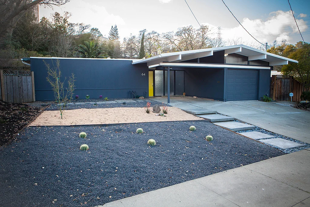 How to Make Floating Concrete Steps — Mid Century Modern Interior ...