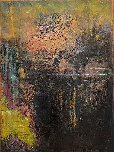 Dark Woods, 24" x 30" — Ray Lykins Art