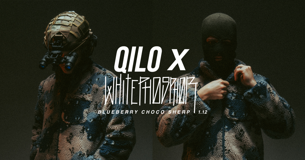 BLOG: QILO x Whitephosphor Sherp in Blueberry Choco (Drops 1/12) - QILO