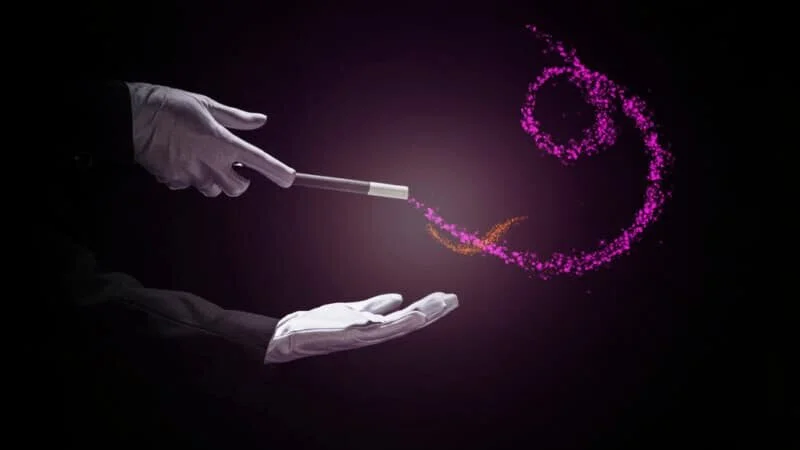 Magic wand magician's prop