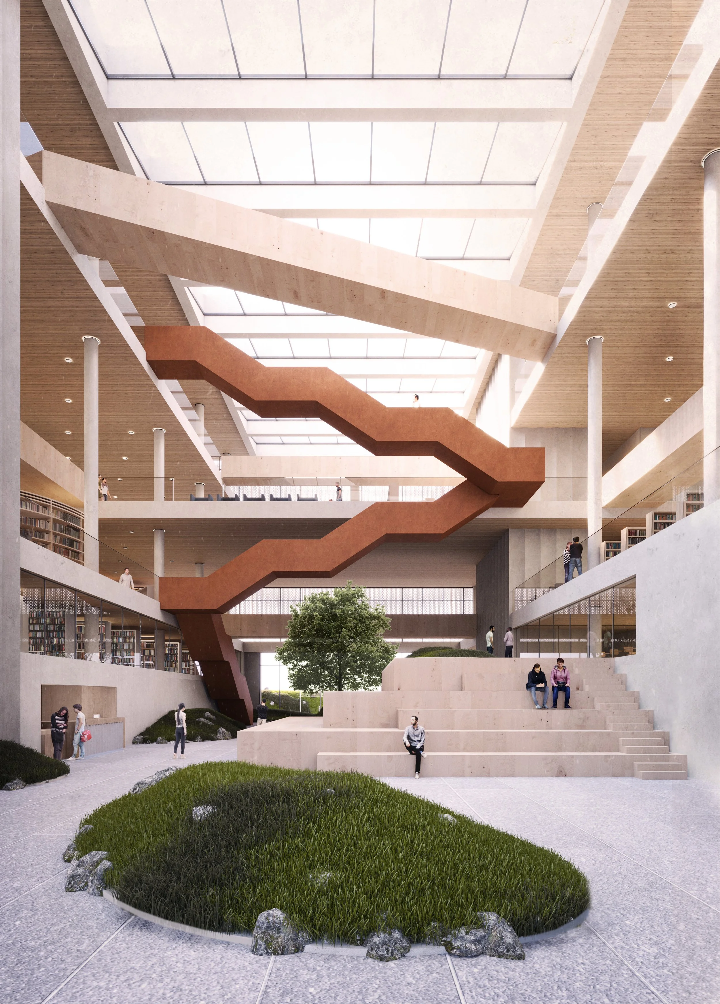 Songdo Public Library — Studio S+RK