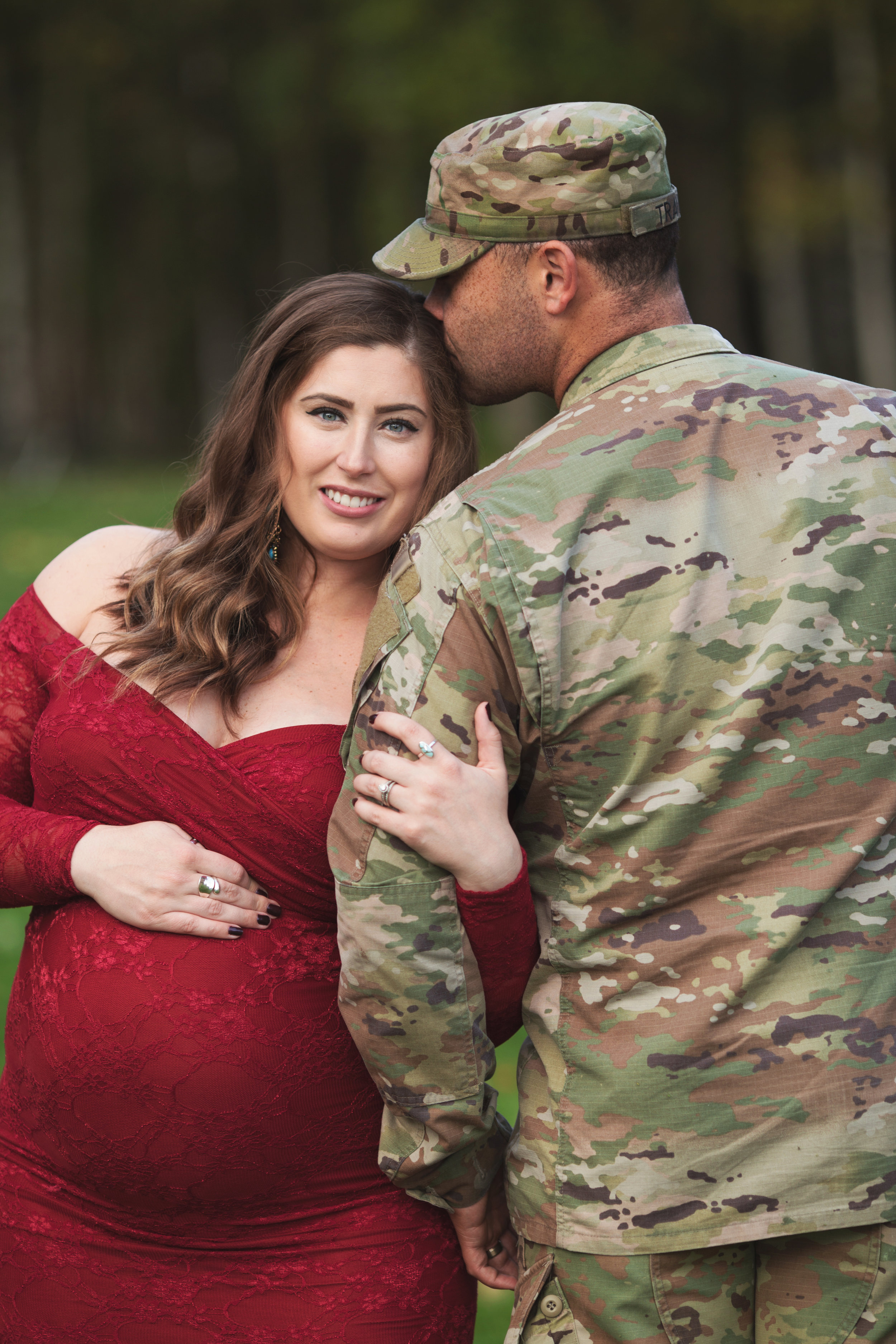 Military Maternity Photography