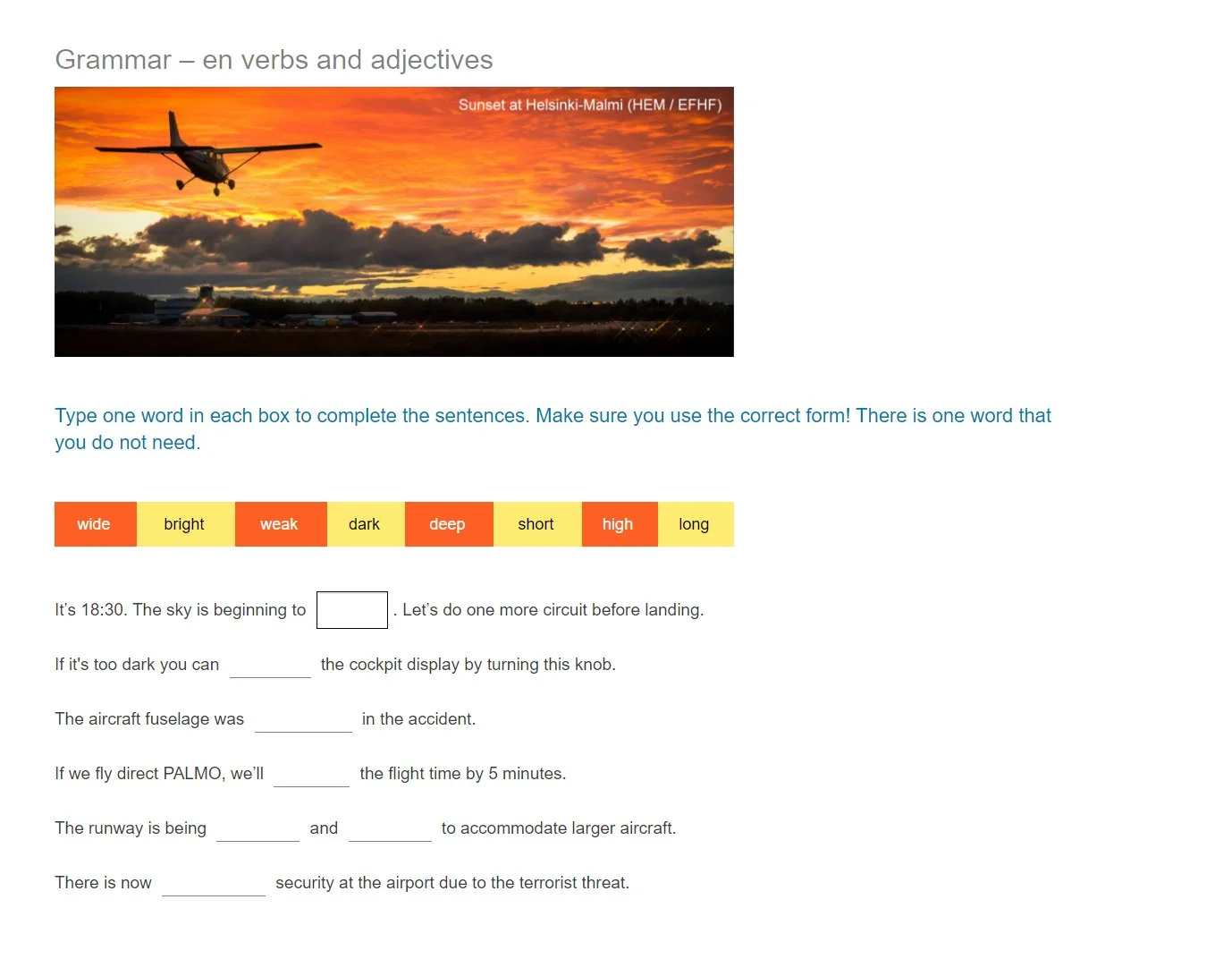 aviation English e-learning for organisations — Latitude Aviation ...