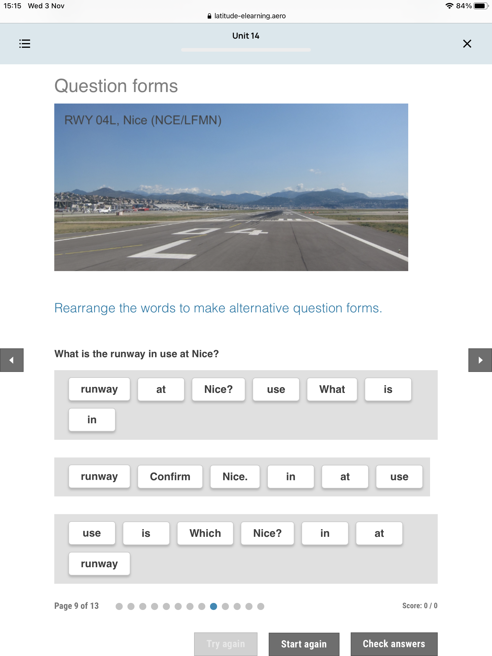 Online aviation English training for pilots and ATC — Latitude Aviation ...