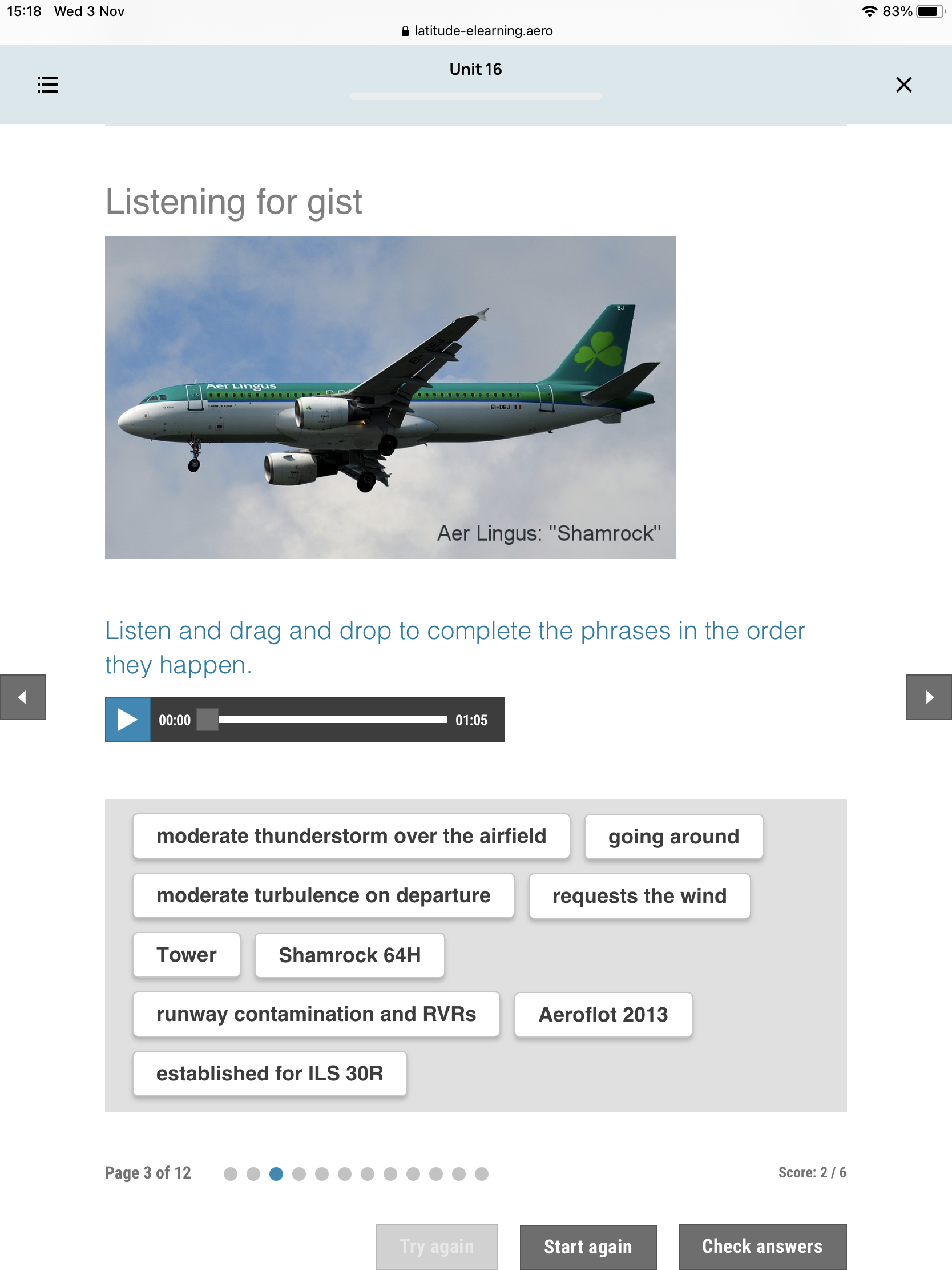 Online aviation English training for pilots and ATC — Latitude Aviation ...