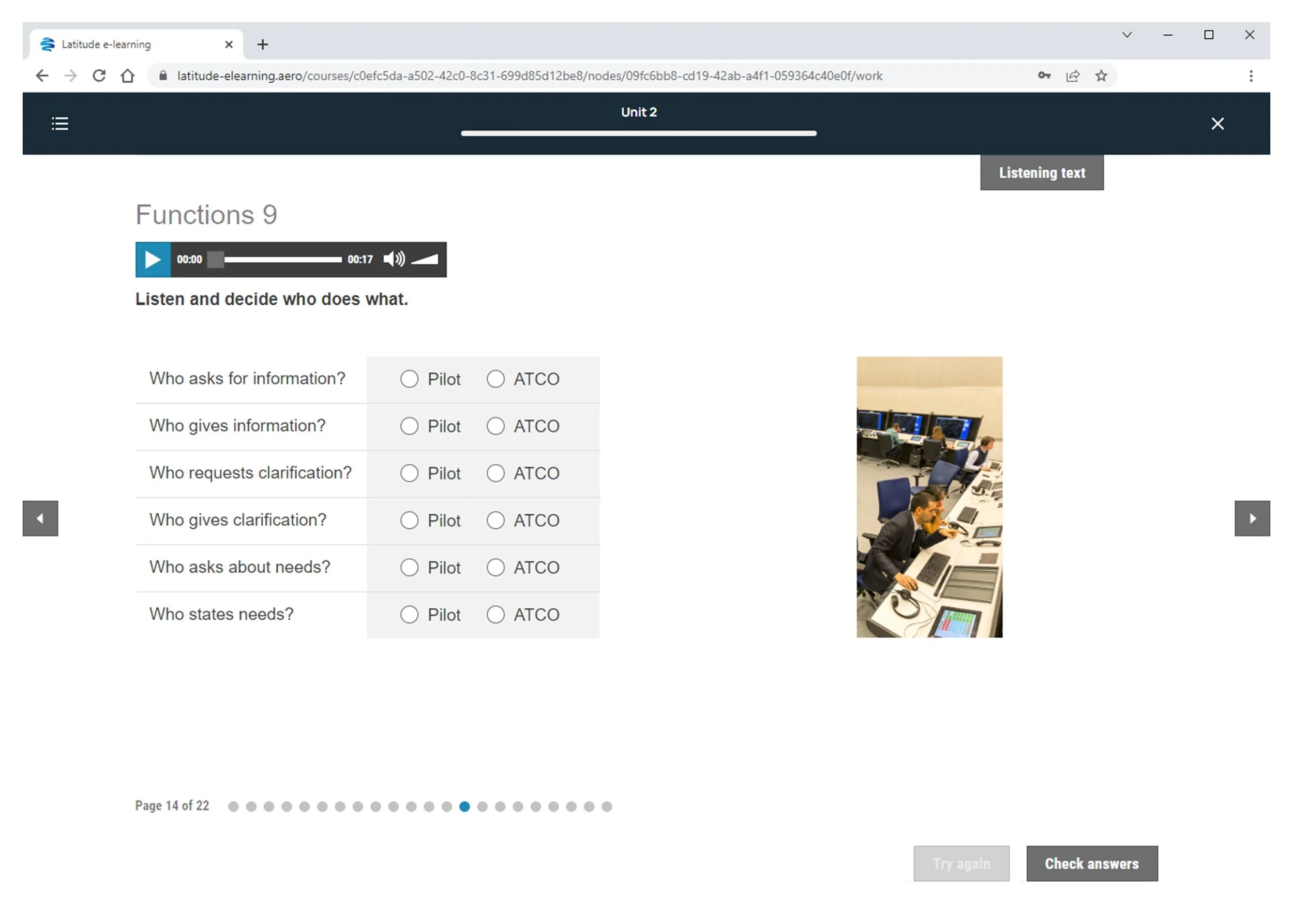 Aviation English rater and test developer training — Latitude Aviation ...