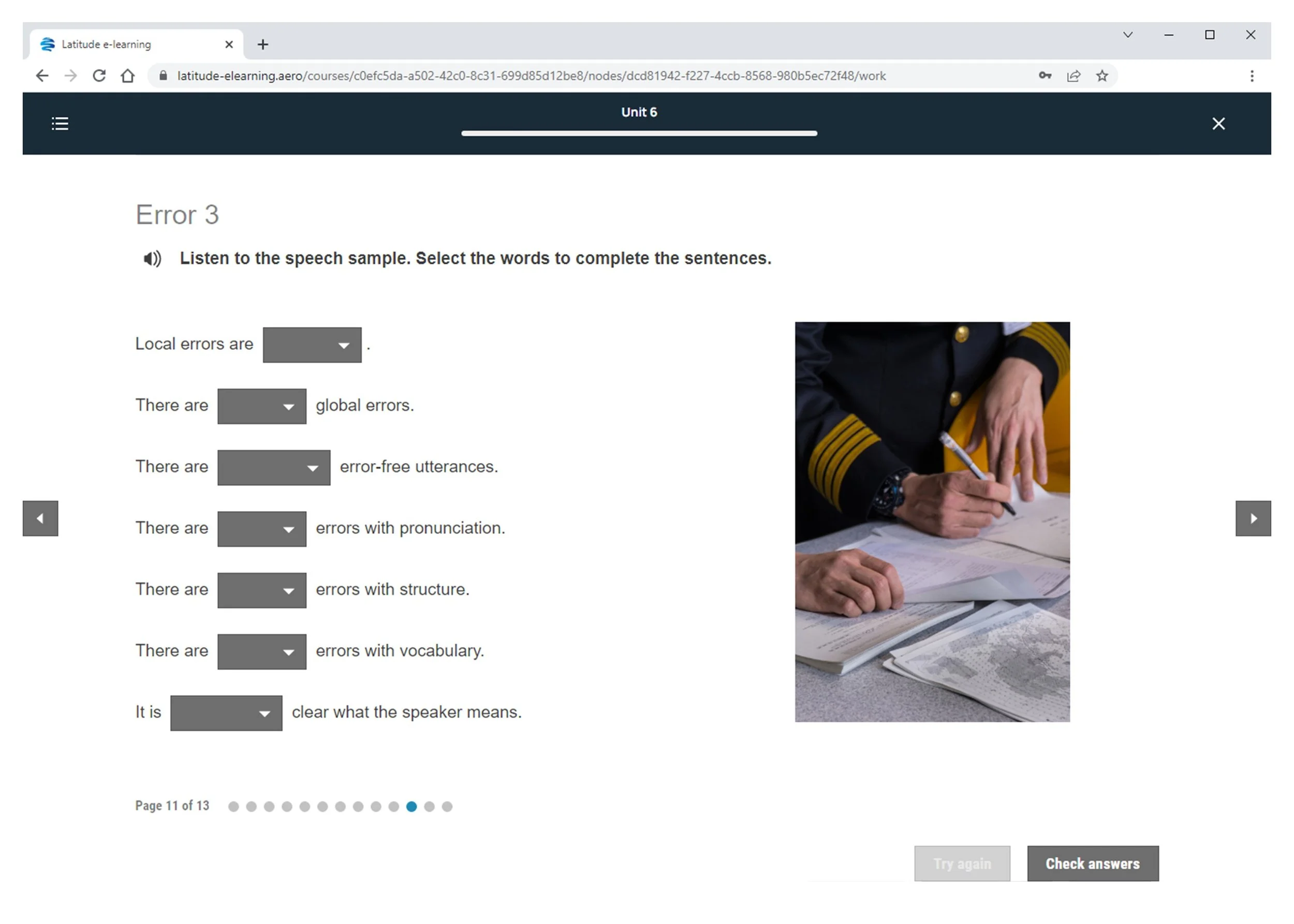Aviation English rater and test developer training — Latitude Aviation ...