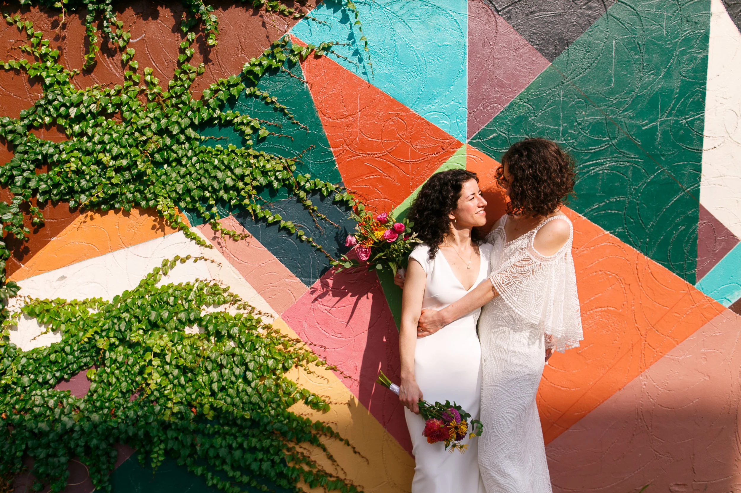 Sarah and Maria - LGBTQ Philly Wedding at the Maas Building — Sarah and ...