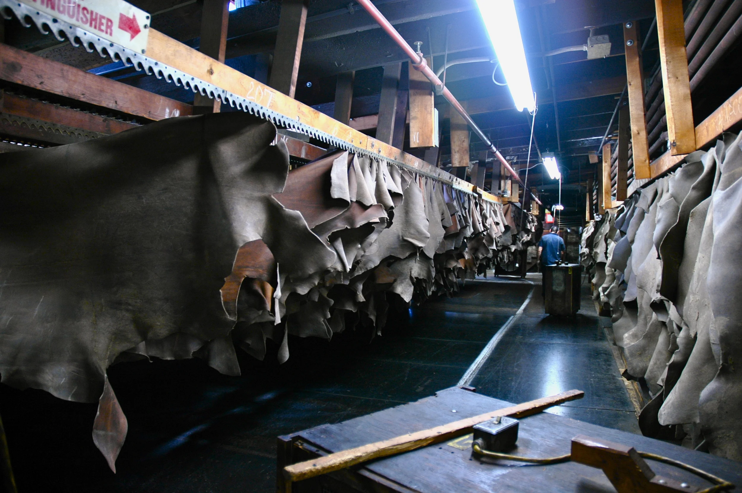 Technique: Toggling and Drying — Horween Leather Co.