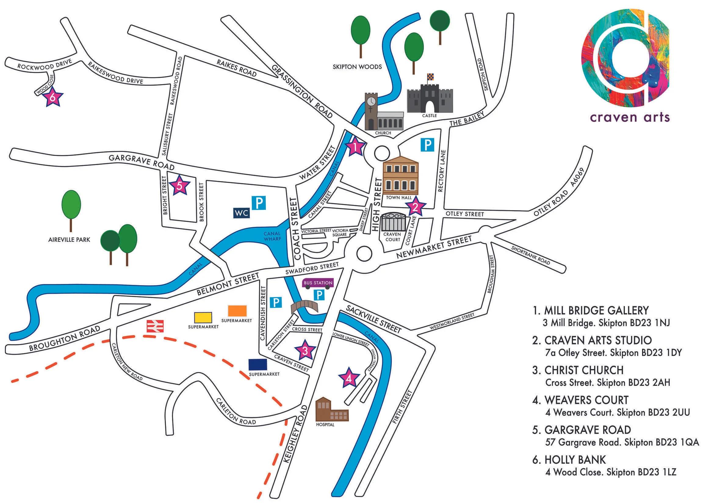 CRAVEN ARTS 'SKIPTON ART TRAIL' — MIKE SMITH