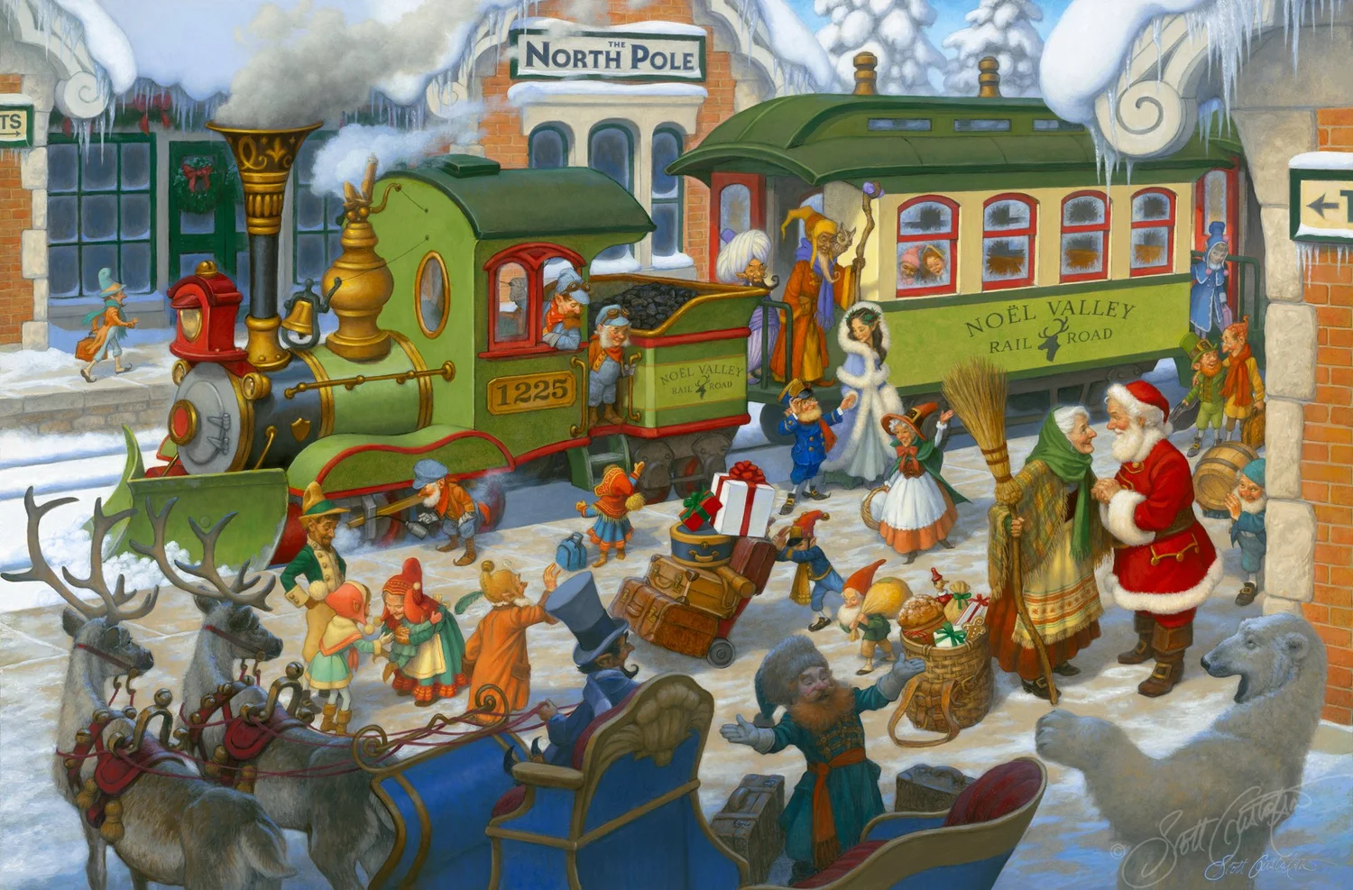 North Pole Depot — The Art of Scott Gustafson