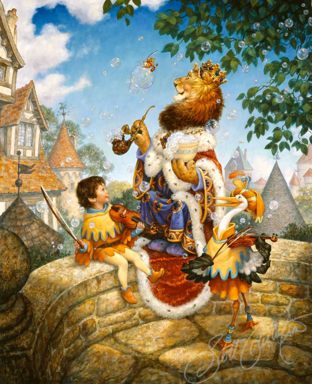 Old King Cole — The Art of Scott Gustafson