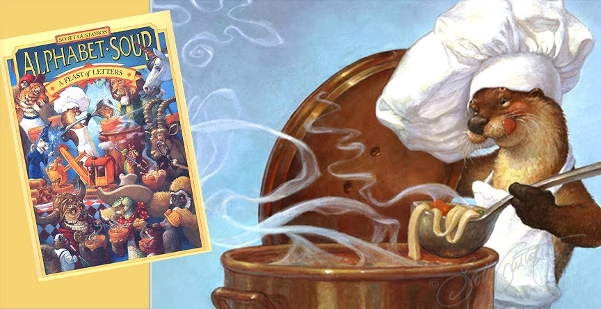 Alphabet Soup Collection — The Art of Scott Gustafson