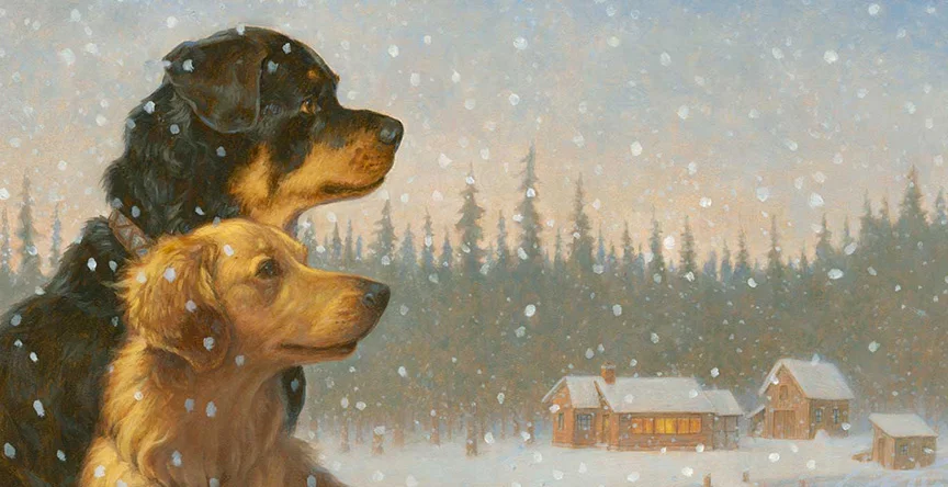 Tara and Tiree Paintings — The Art of Scott Gustafson