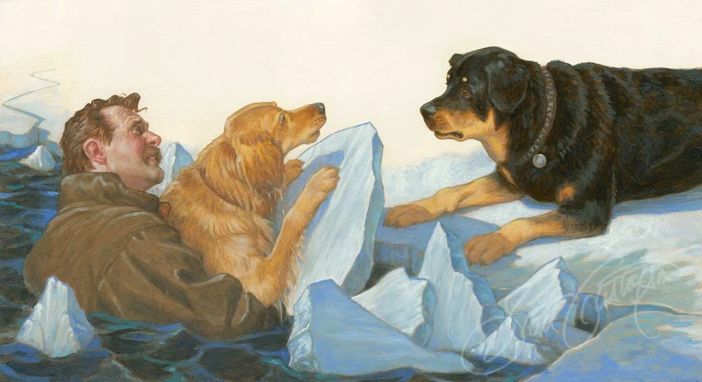 Tara and Tiree Paintings — The Art of Scott Gustafson