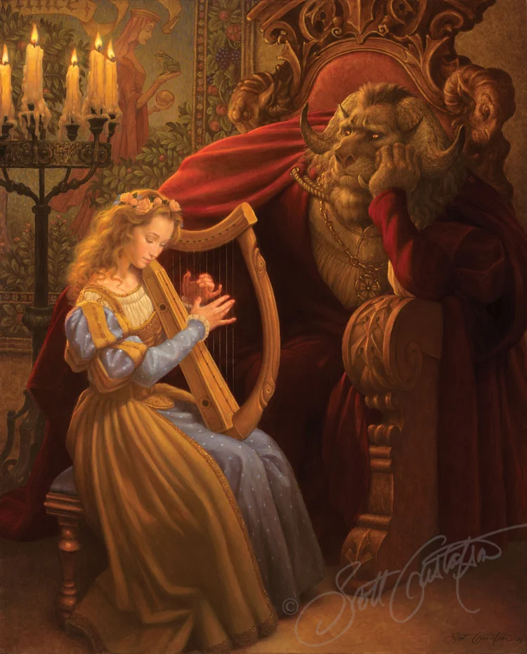 Beauty and the Beast Step-by-step — The Art of Scott Gustafson