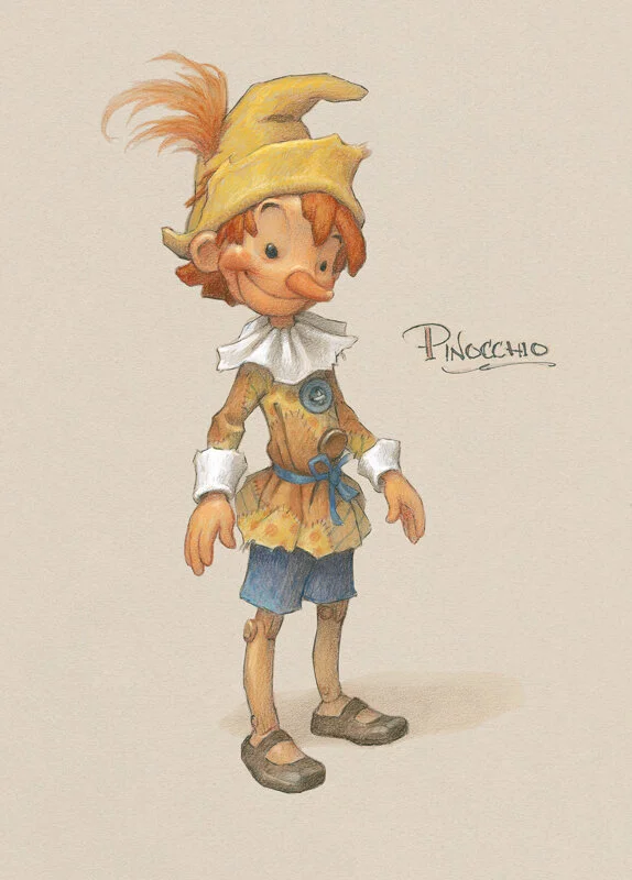Pinocchio Studio Prints — The Art of Scott Gustafson