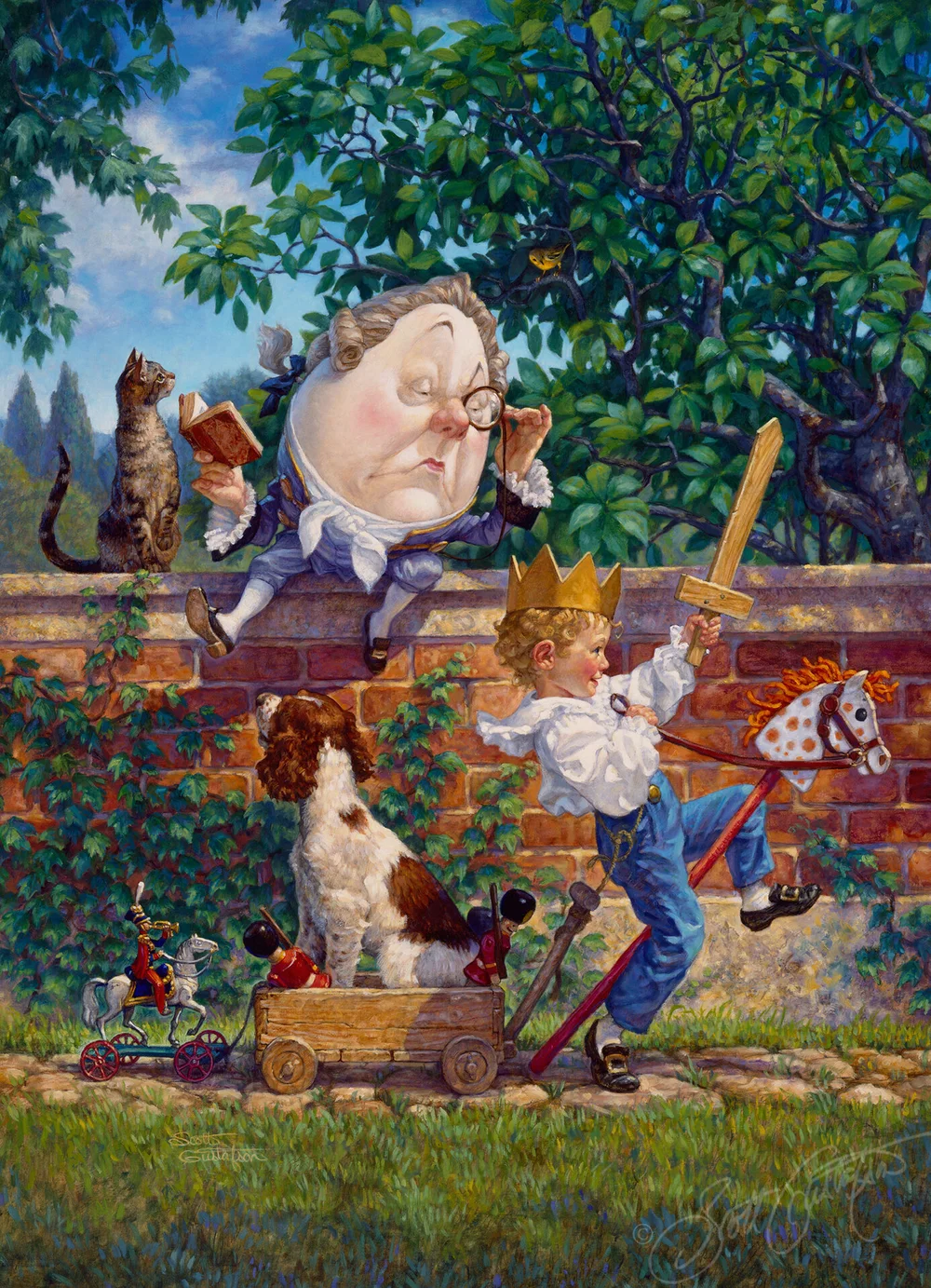 GUSTAFSON Nursery Rhymes Jigsaw Ideas — The Art of Scott Gustafson