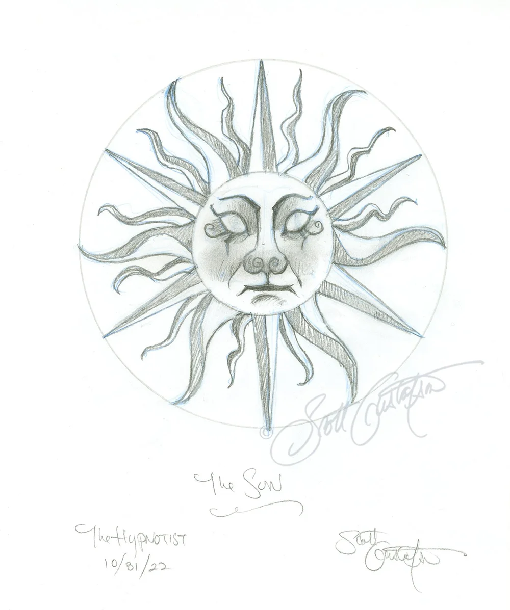 Pencil Drawings Of The Sun
