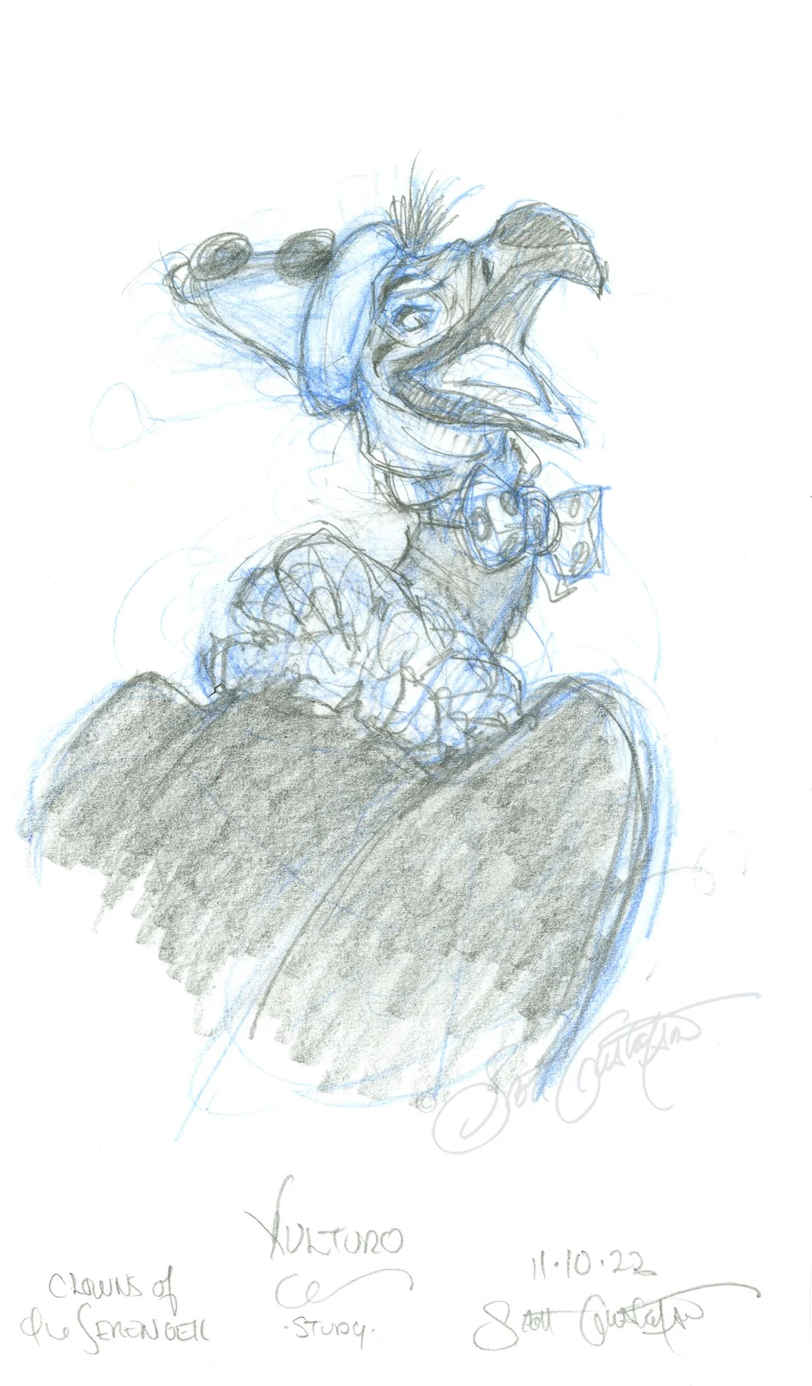 Animal Acts Drawings — The Art of Scott Gustafson