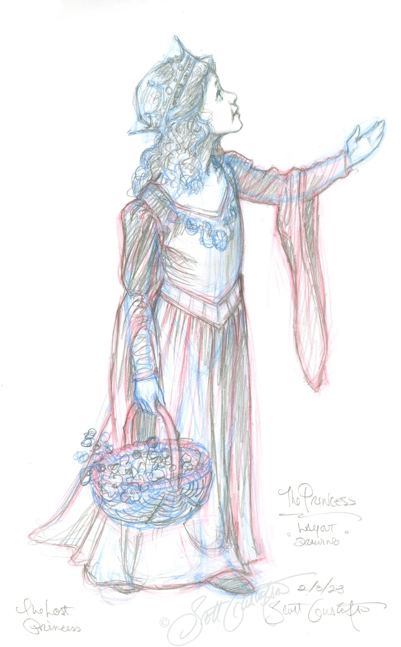 Lost Princess Drawings — The Art of Scott Gustafson