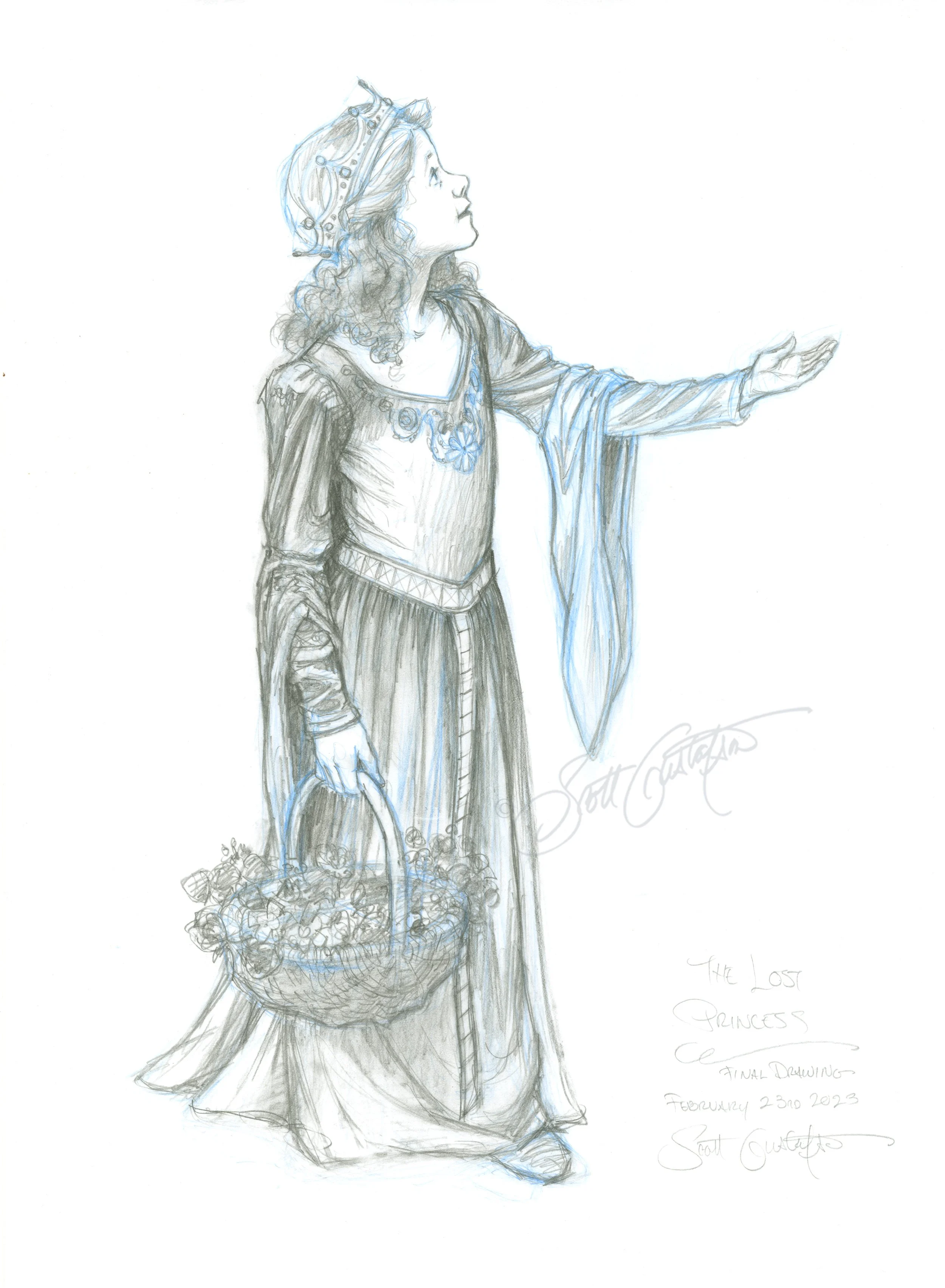 Lost Princess Drawings — The Art of Scott Gustafson