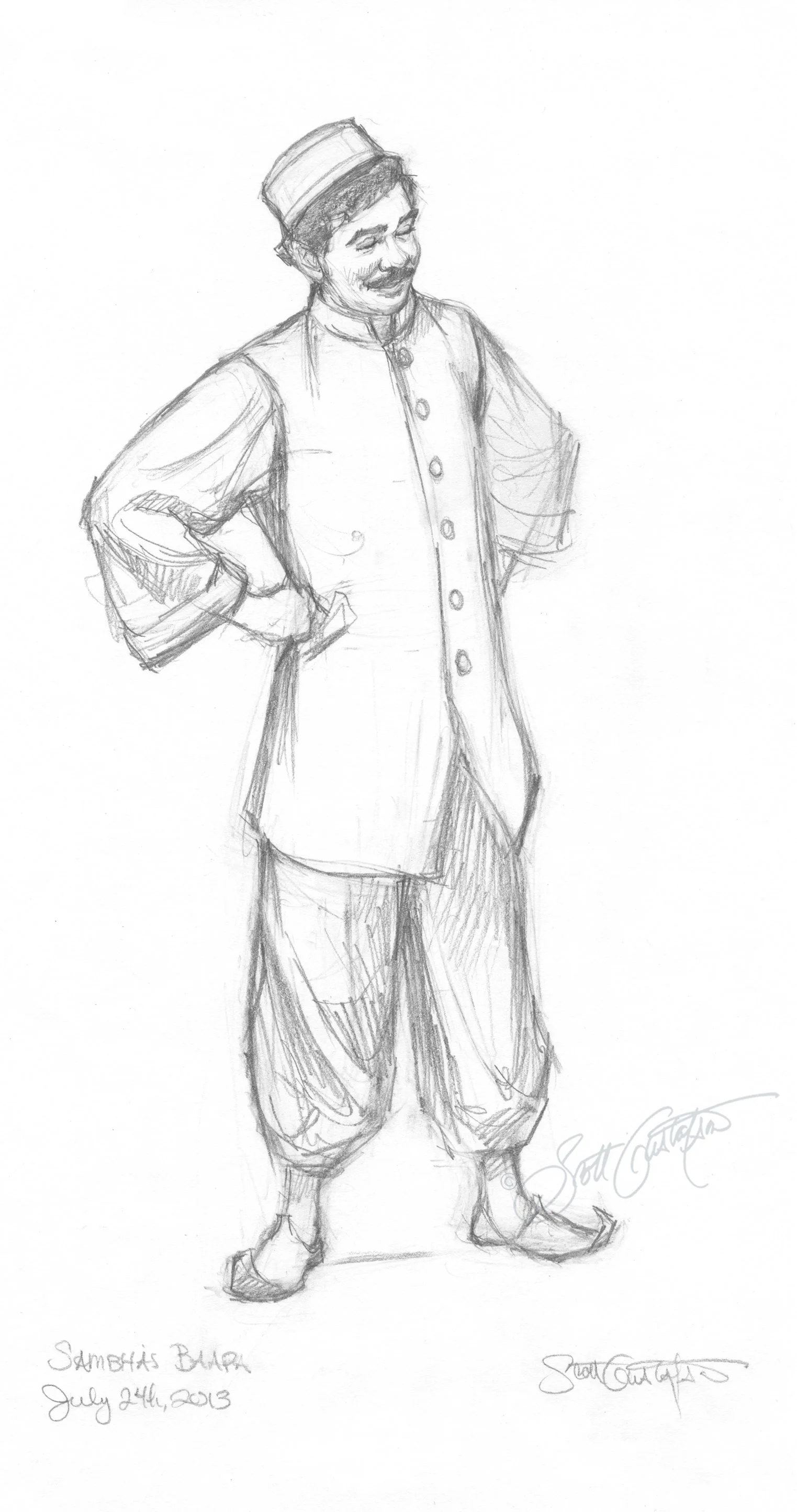 Sambha's Baapa — The Art of Scott Gustafson