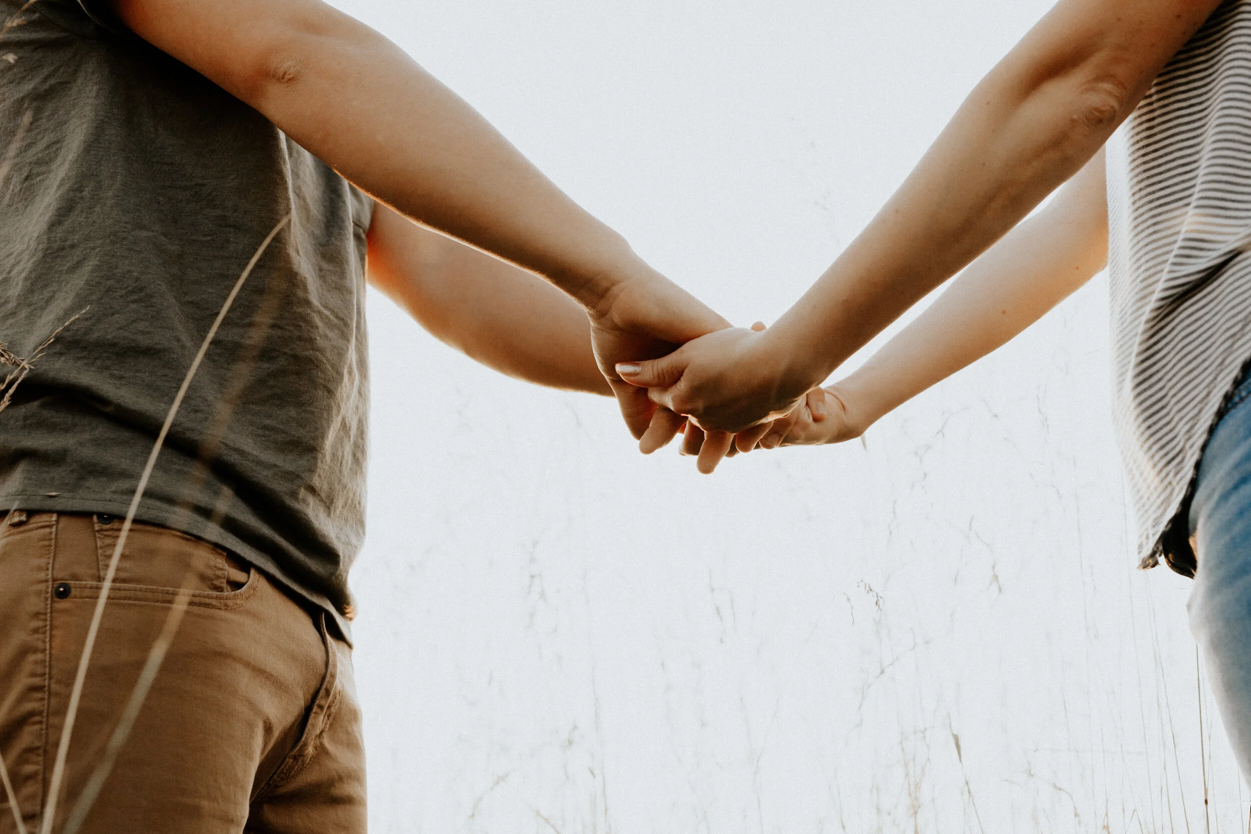 Matt + Bri | Golden Field Engagement — Scottiebe Photo