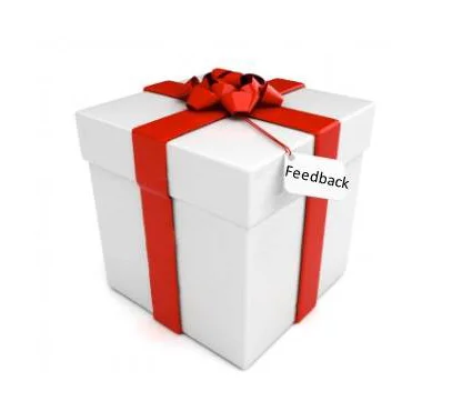 GIVE THE GIFT OF FEEDBACK