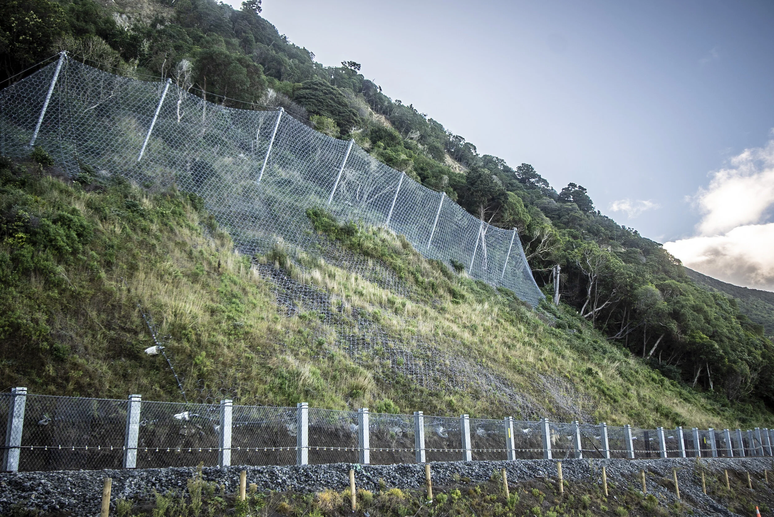 ROCKFALL CATCH FENCES — Ground Anchor Systems