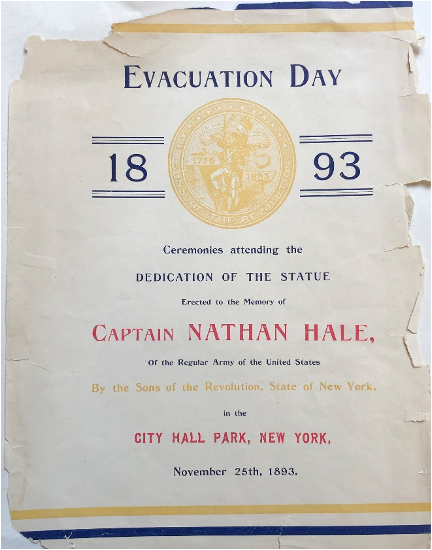 The Last Days of Nathan Hale — Fraunces Tavern® Museum