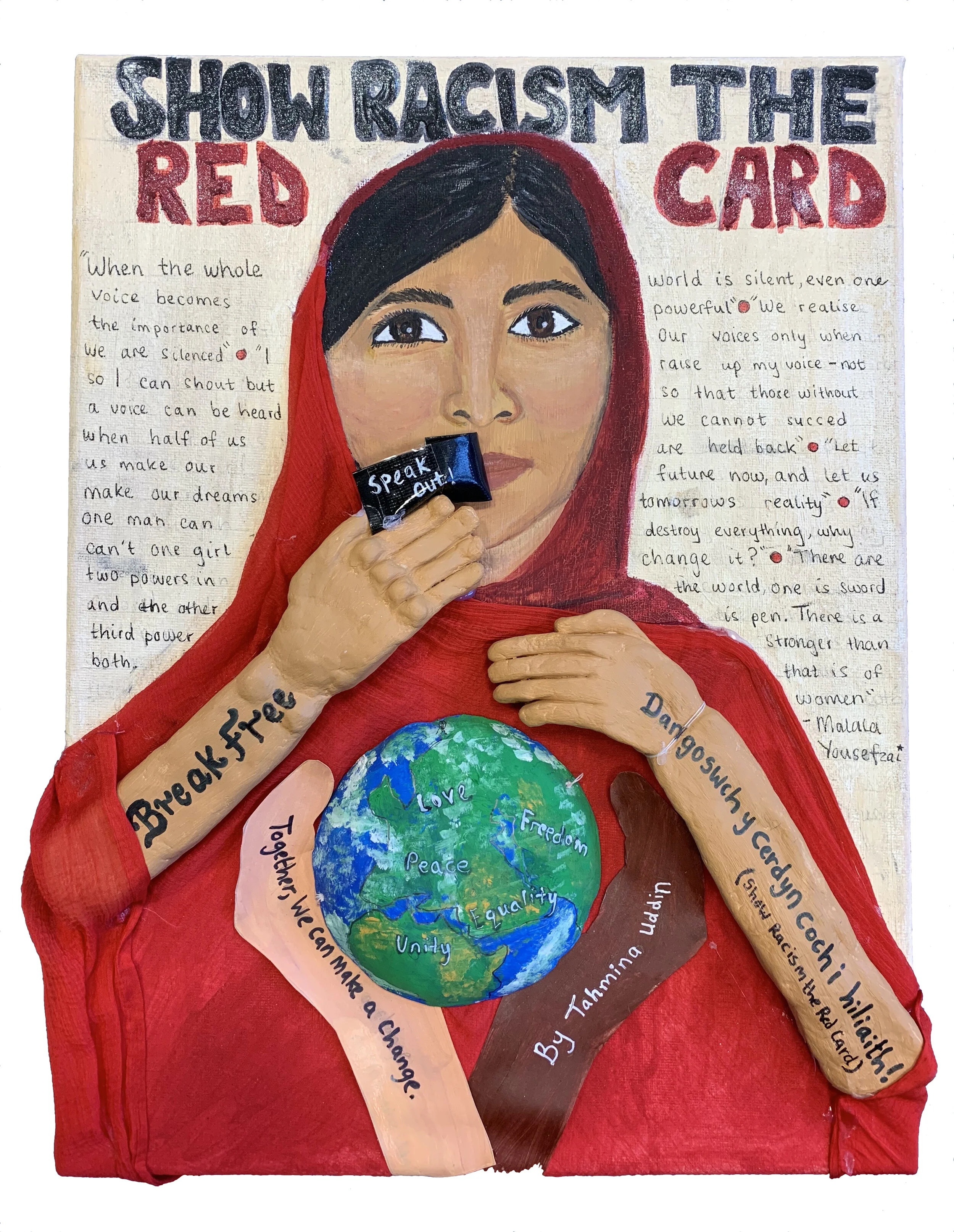 Show Racism the Red Card - Creative Competition 2020 Prize Winners - Wales