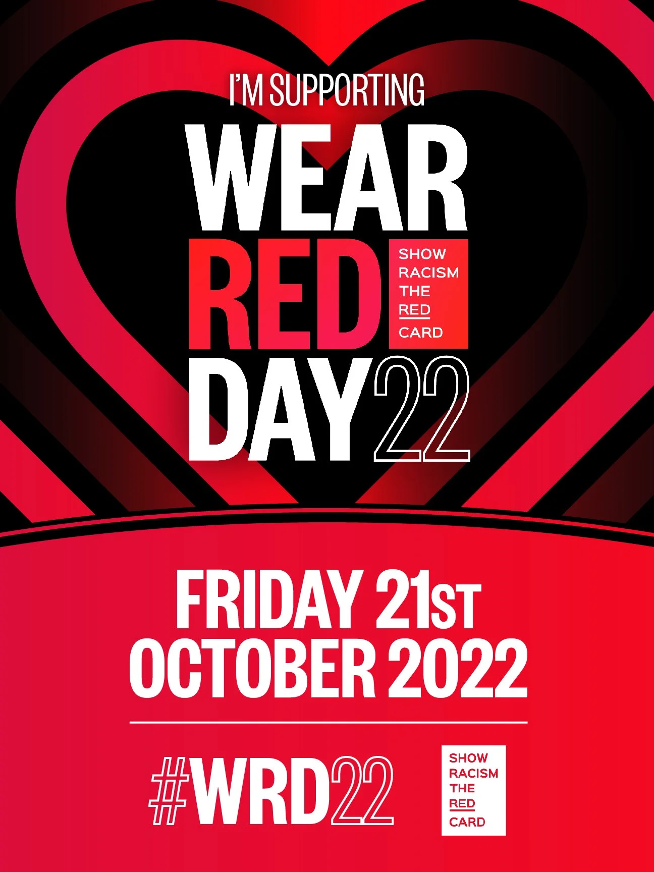 Show Racism the Red Card - Wear Red Day