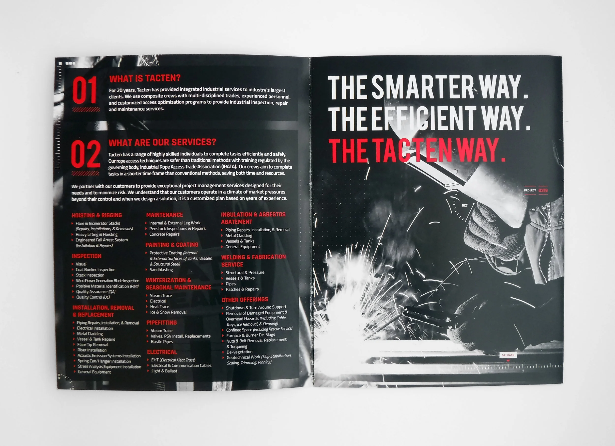 Featured Project: Tacten Brochure Design — Natasia Martin | Canadian ...