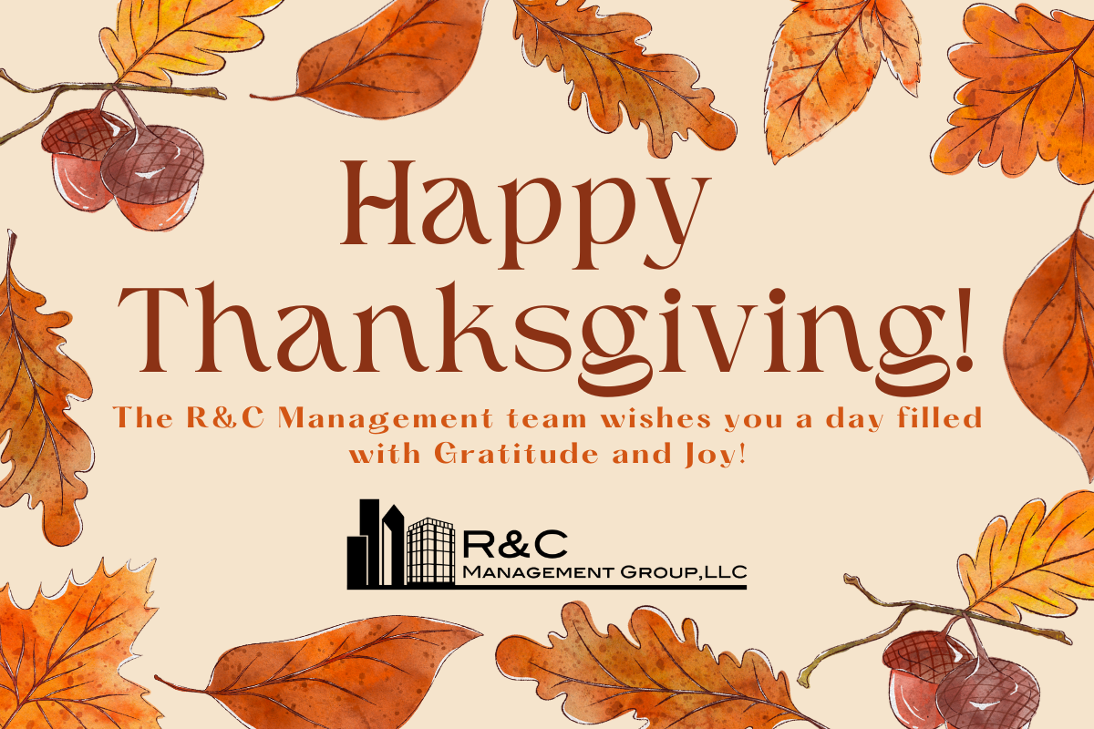 BLOG: What Thanksgiving Means to the team at R&C Management Group — R&C ...