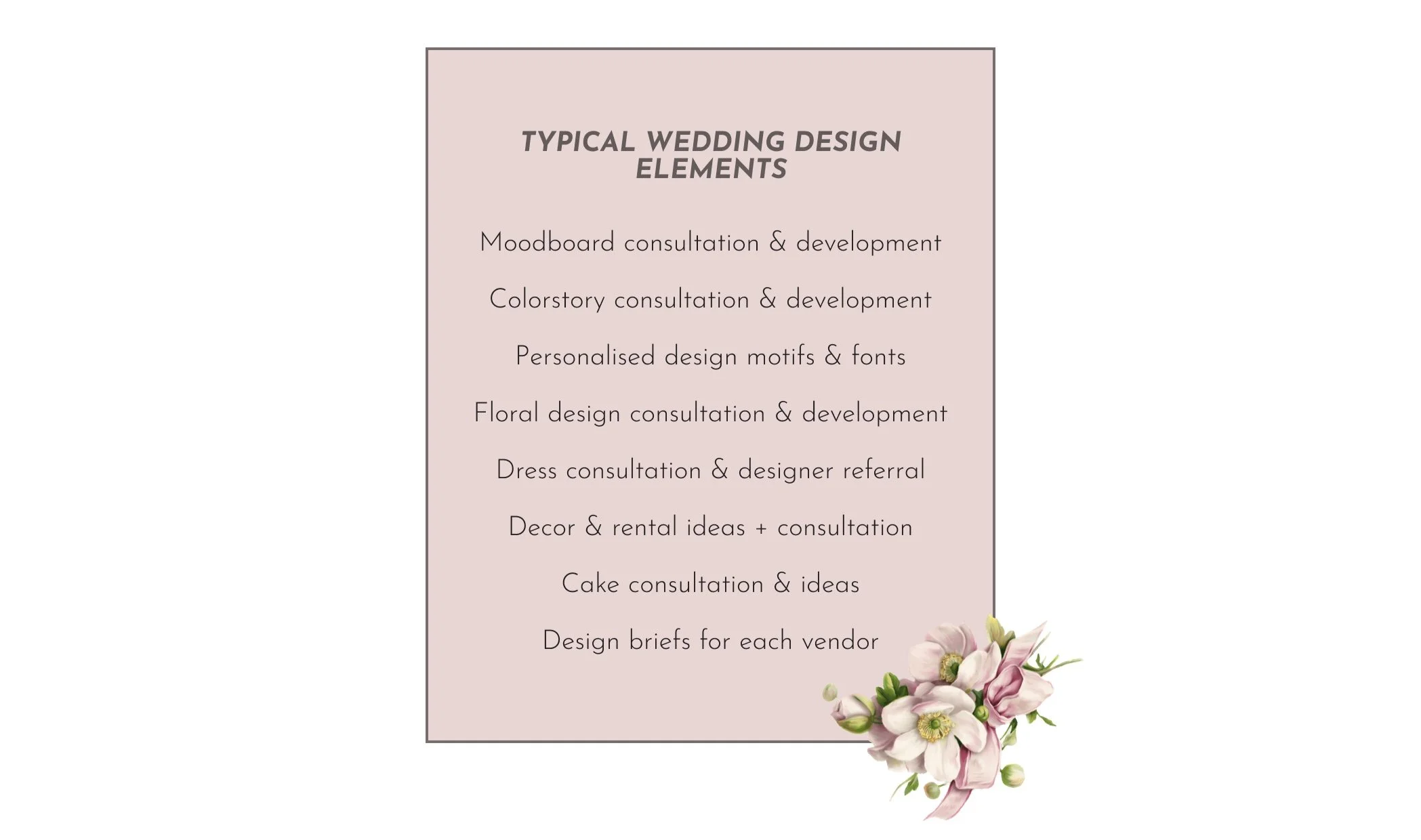 Wedding Design — Travellur