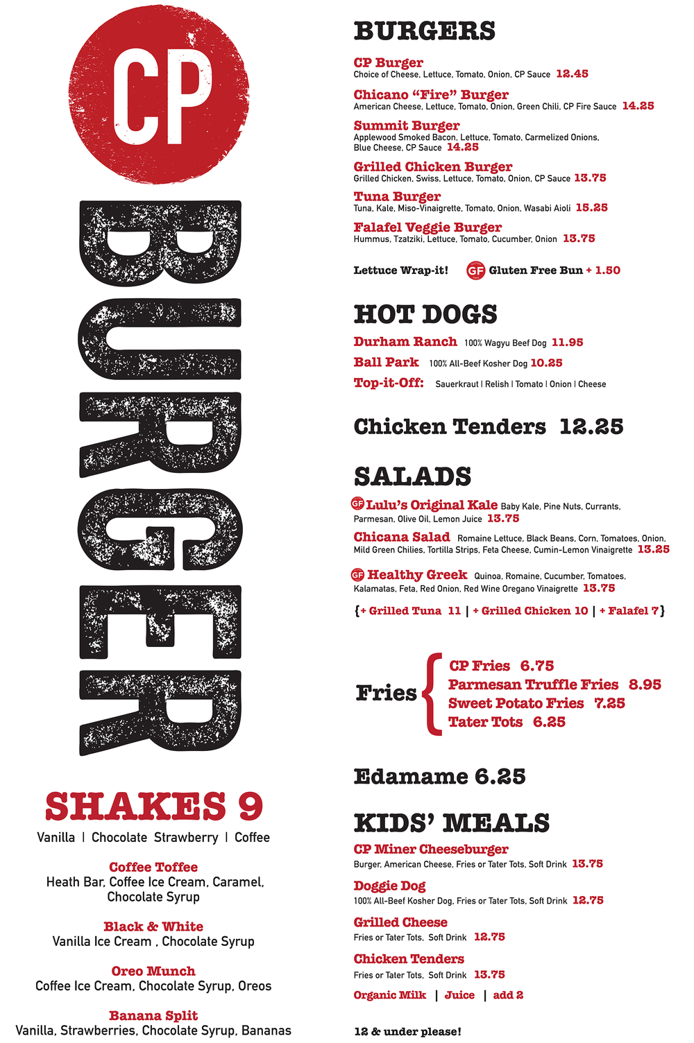 CP Burger | Aspen Restaurant