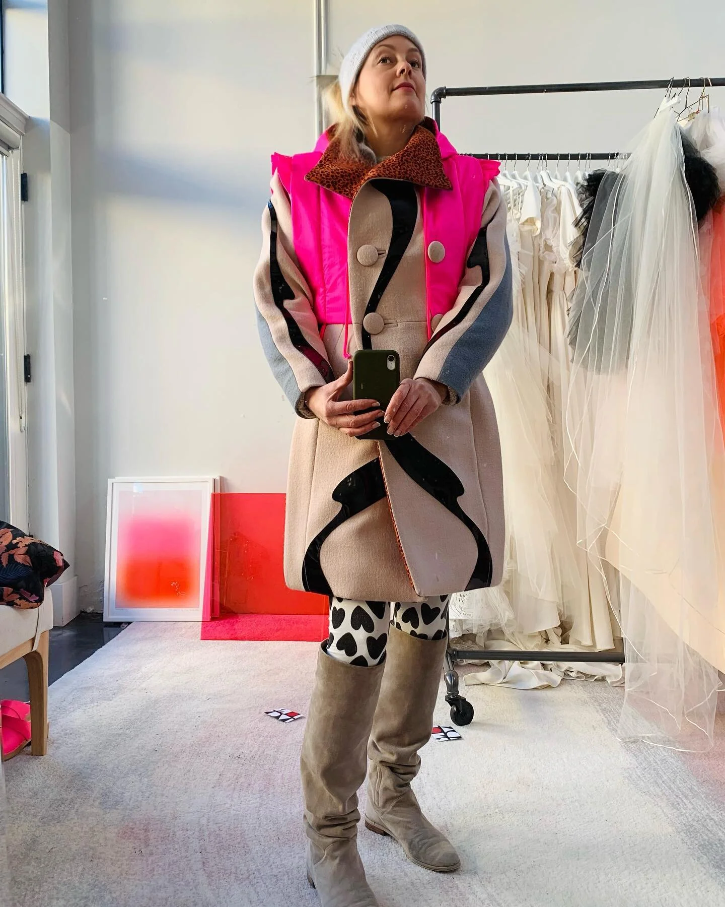 Elizabeth Dye Iredale gown in silk crepe, tulle and organza — Elizabeth Dye