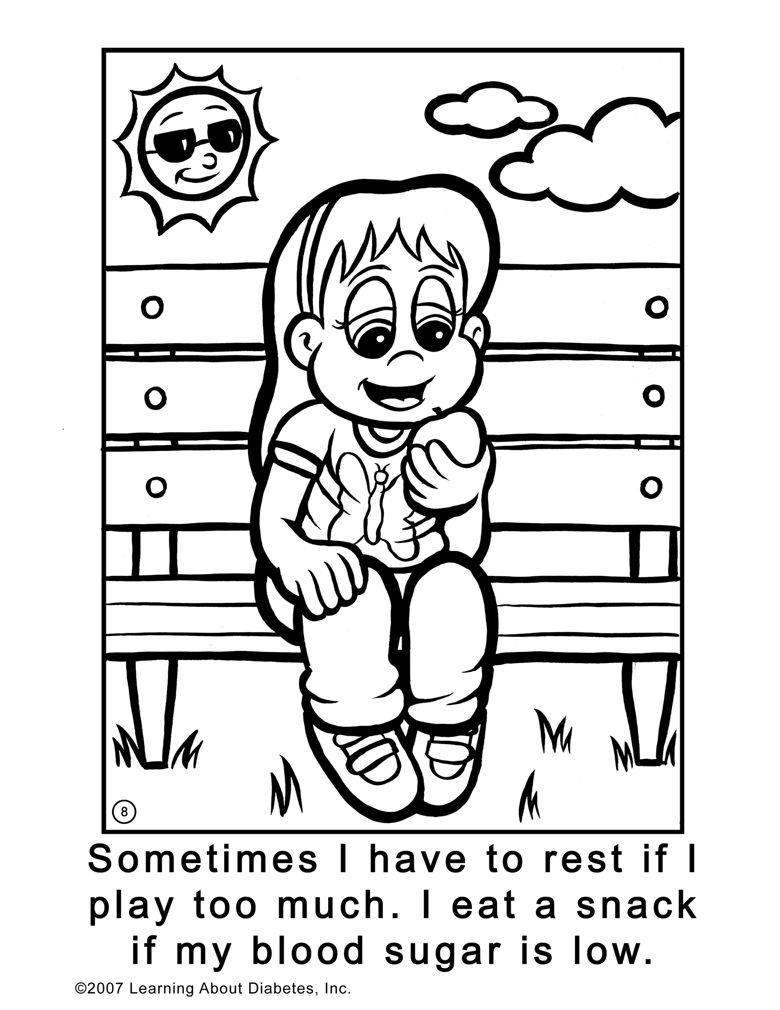 Diabetes Coloring Pages Coloring Pages