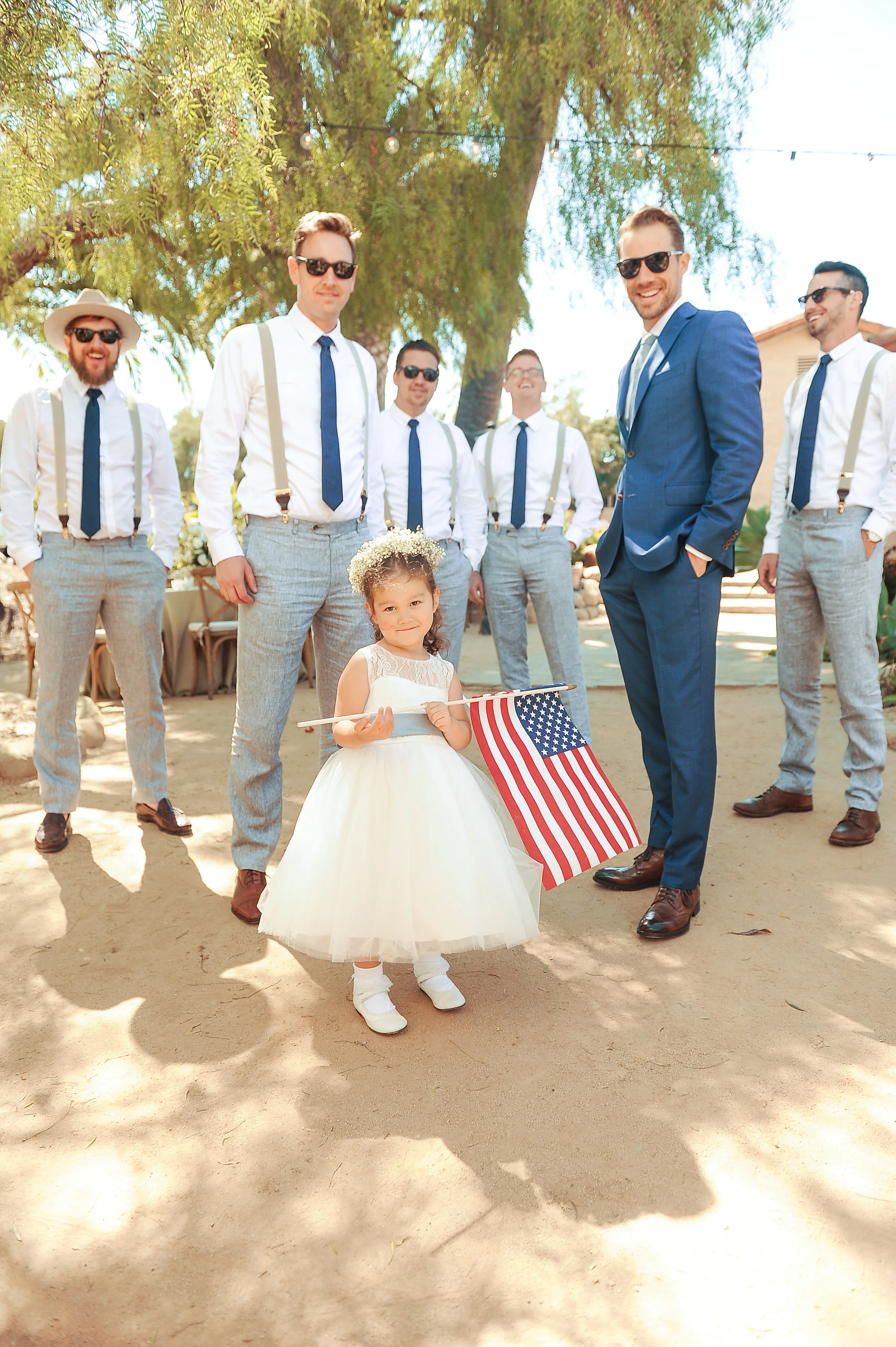 Gray and White Wedding with a Finale of Fireworks — Santa Barbara ...