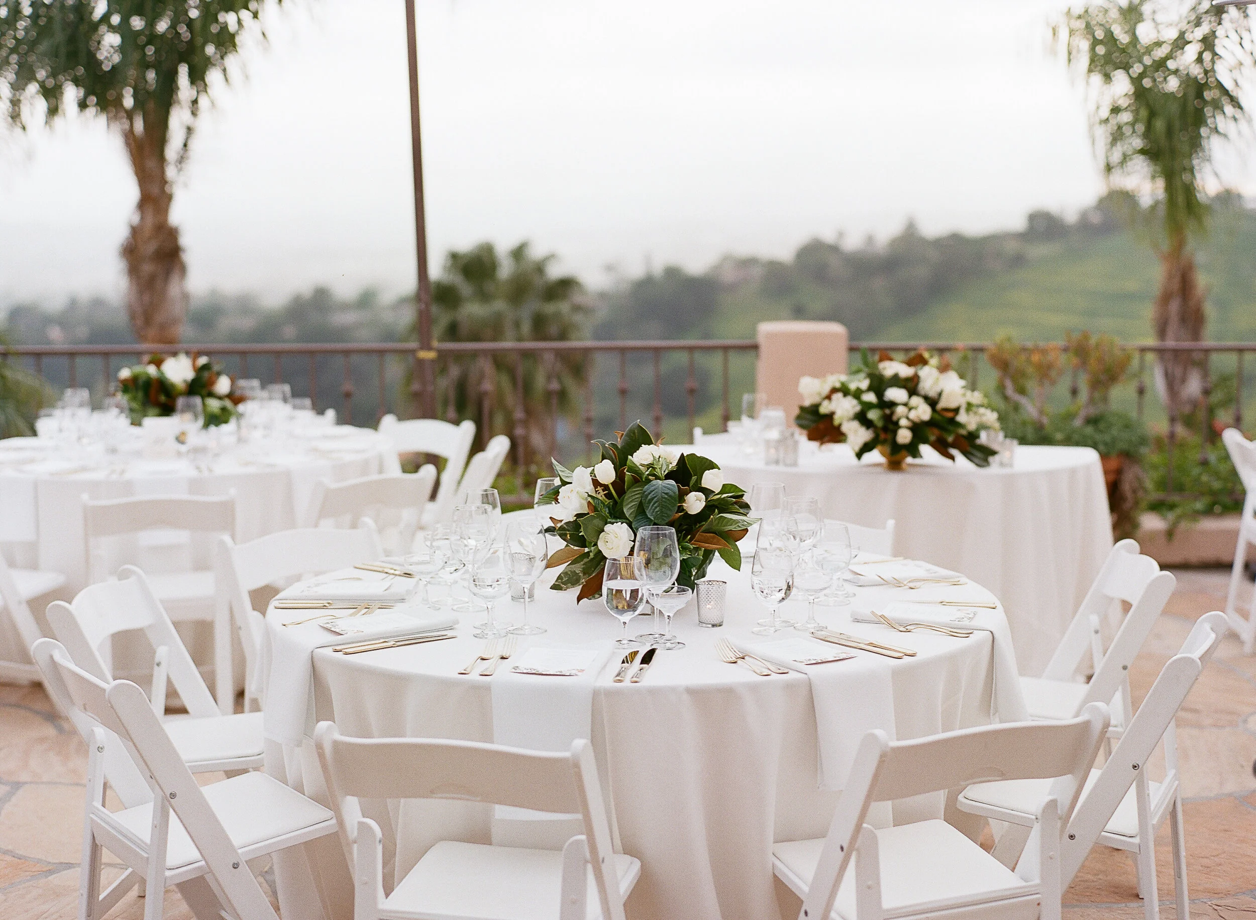 Classic White Wedding at Villa Verano — Santa Barbara Wedding Style