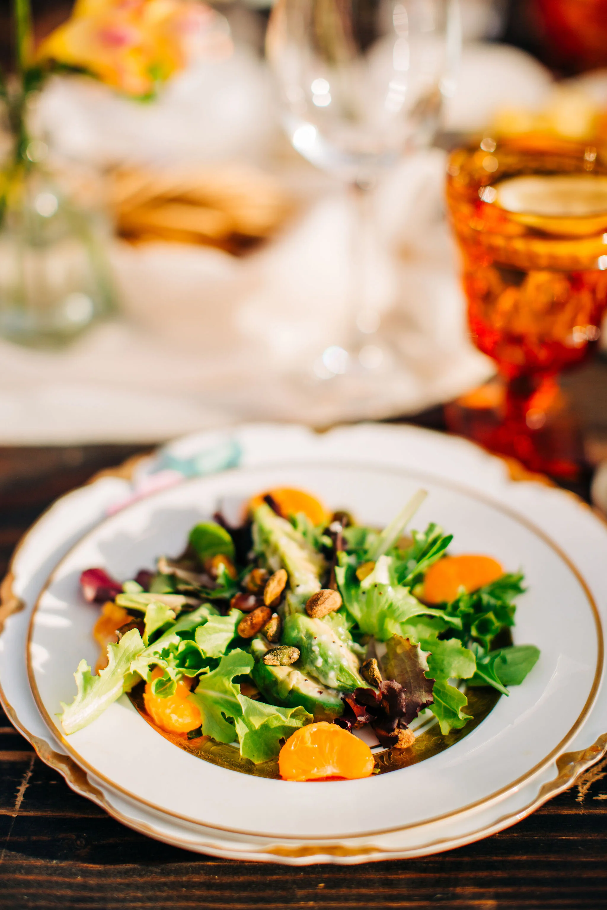A Colorful Feast For a Colorful Wedding — Santa Barbara Wedding Style
