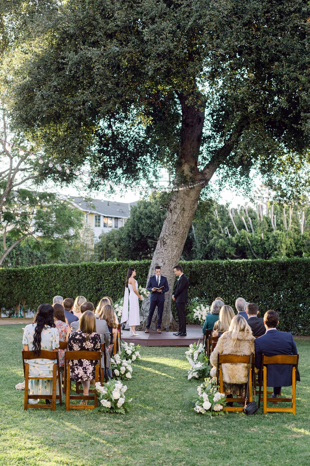 Intimate Yet Elegant Late Fall Wedding at the Santa Barbara Club ...
