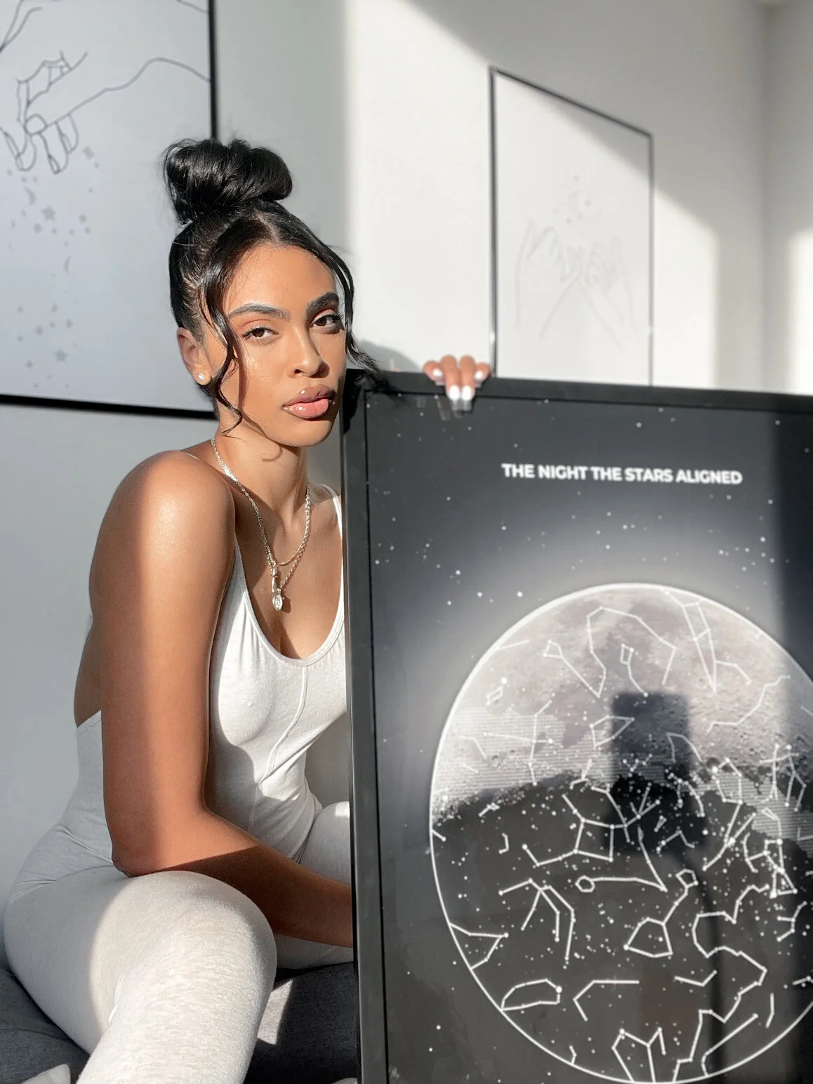 Beautiful Star Maps from Under Lucky Stars — Santa Barbara Wedding Style