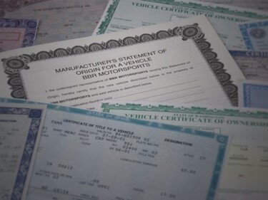 What Is a Vehicle's Certificate of Origin (MSO/MCO) and why is it needed?