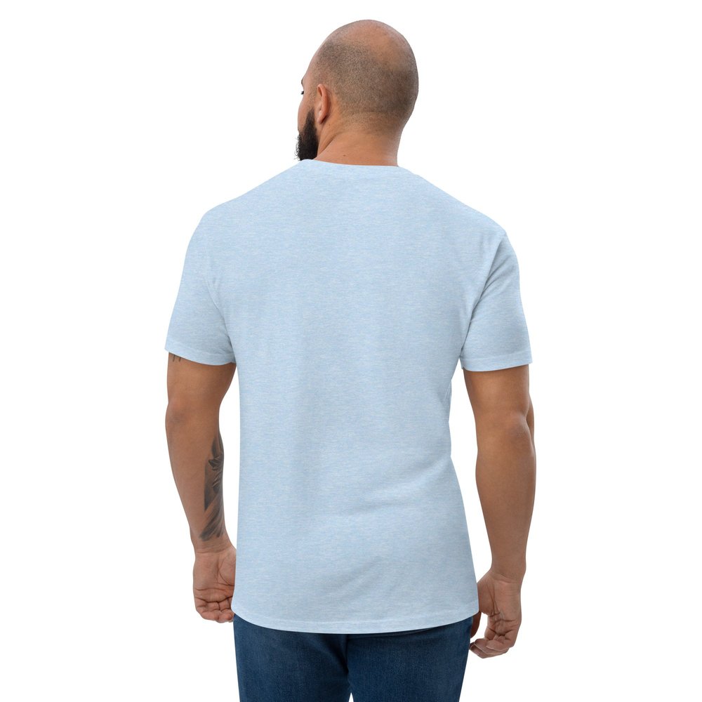 Sky Blue Shirt Back Gildan