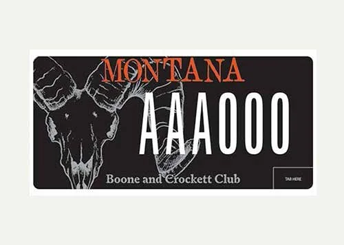 Montana Custom License Plate Designs - Dirt Legal