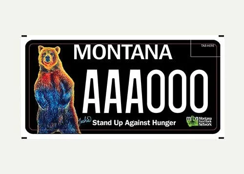 Montana Custom License Plate Designs - Dirt Legal