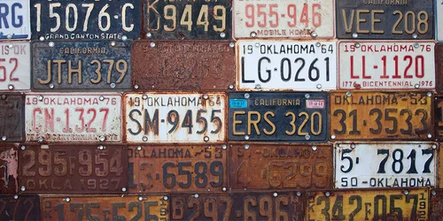 License Plates Through the Ages: From Painted Numbers to Custom Plates ...